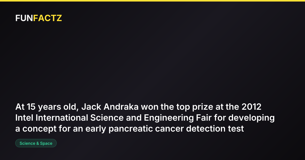 Jack Andraka's Cancer Test: What Really Happened | Fun Facts